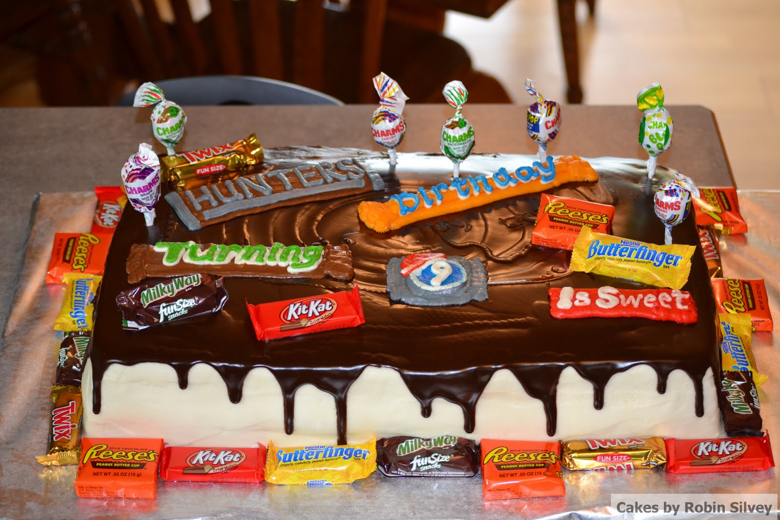 Southern Oregon Cake Decorator: Candy bar cake