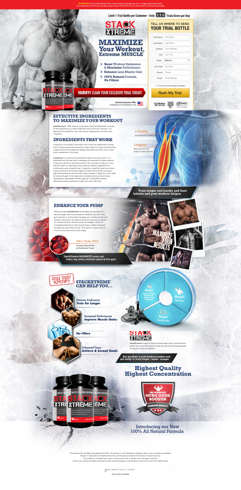 Muscle Building And Mens Fitness Tips: Stack Extreme Review – Potent ...