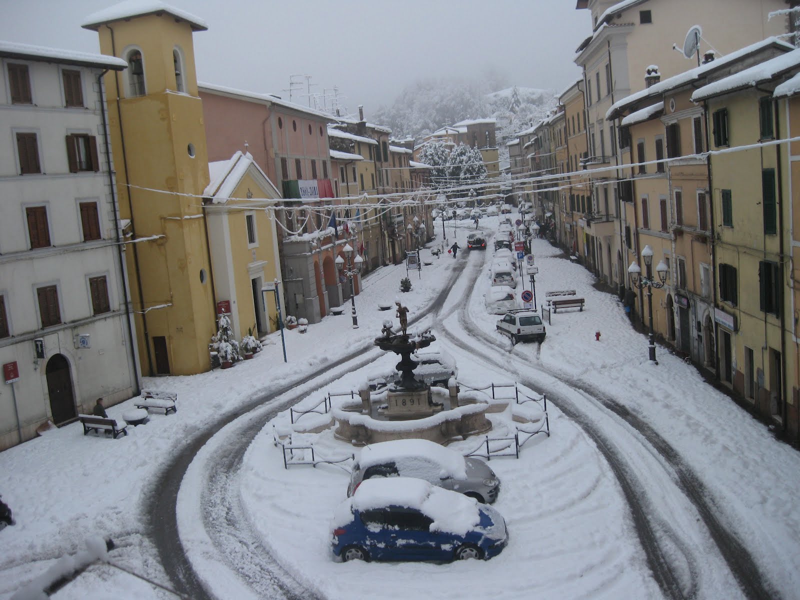 Passeggiando sui Monti Lepini: Montelanico sotto la neve
