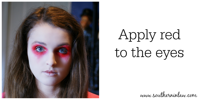 Southern In Law: Step by Step Halloween Zombie Look Tutorial