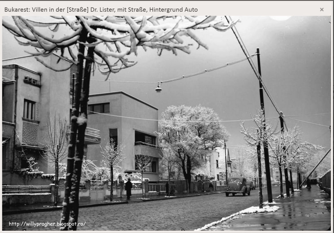 Willy Pragher: 13 martie 1941, în Cotroceni