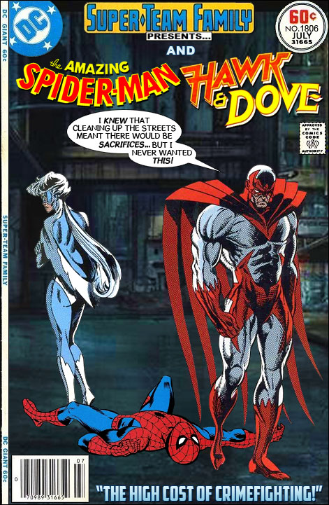 Super-Team Family: The Lost Issues!: Spider-Man and Hawk & Dove in "The ...