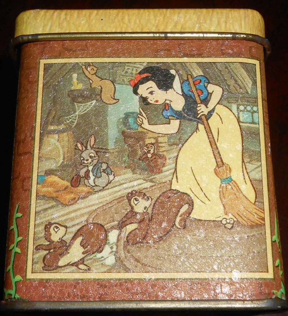 Filmic Light - Snow White Archive: Snow White "Cottage" Tin Made in England