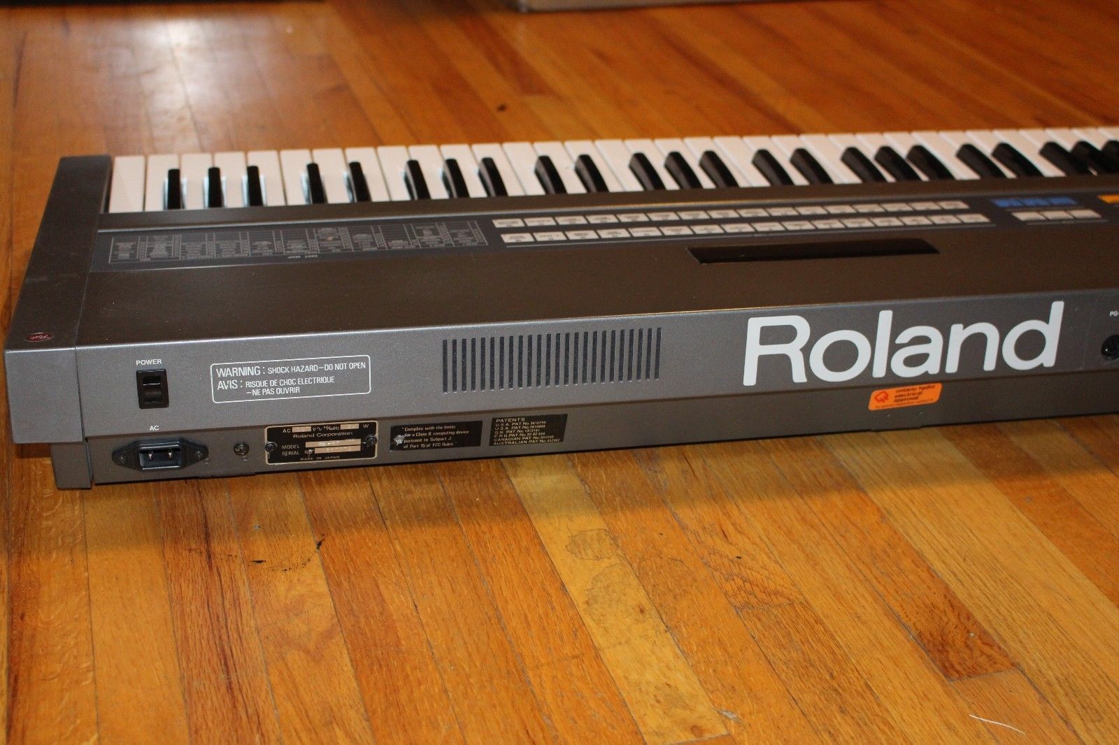 MATRIXSYNTH: Roland JX-8P Vintage Synthesizer