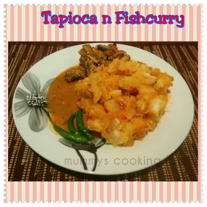 Tapioca and Fish curry