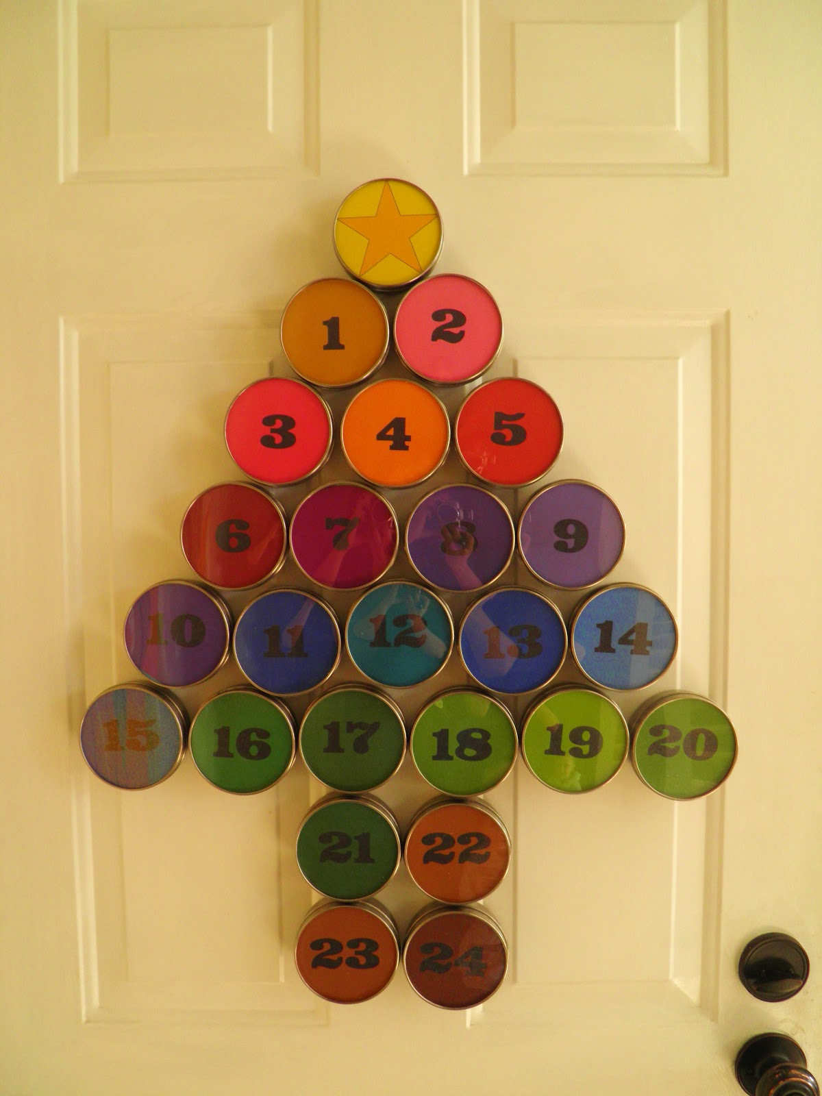 Bells on Bobtails: Spice Tin Advent Calendar Tutorial