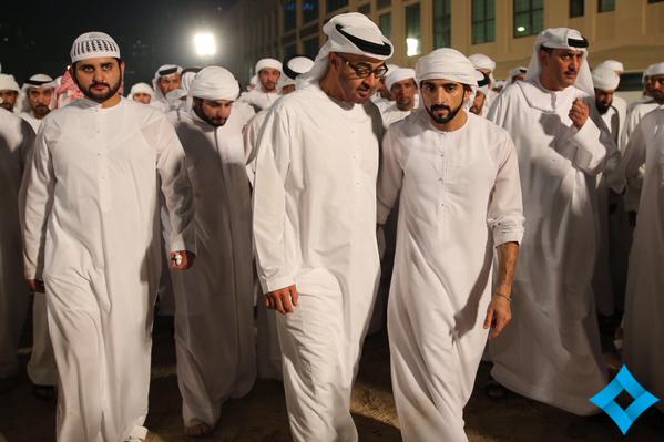 Burial photos of prince of Dubai, Sheikh Rashid bin Mohammed bin Rashid ...