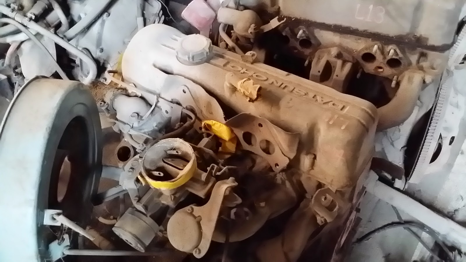 A Datsun Turbo Violet from 1974: The rarity of the L-series 4-cylinder ...