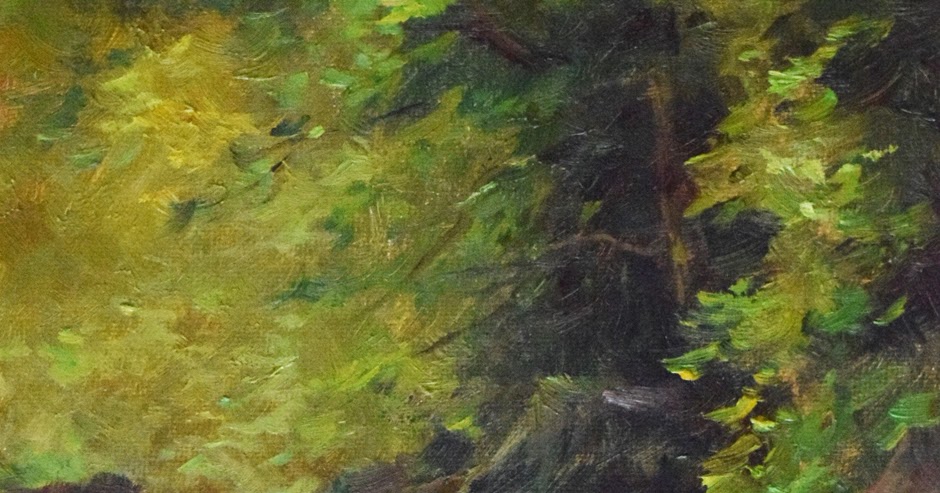 My Paintings: Snow Melt in the Spring