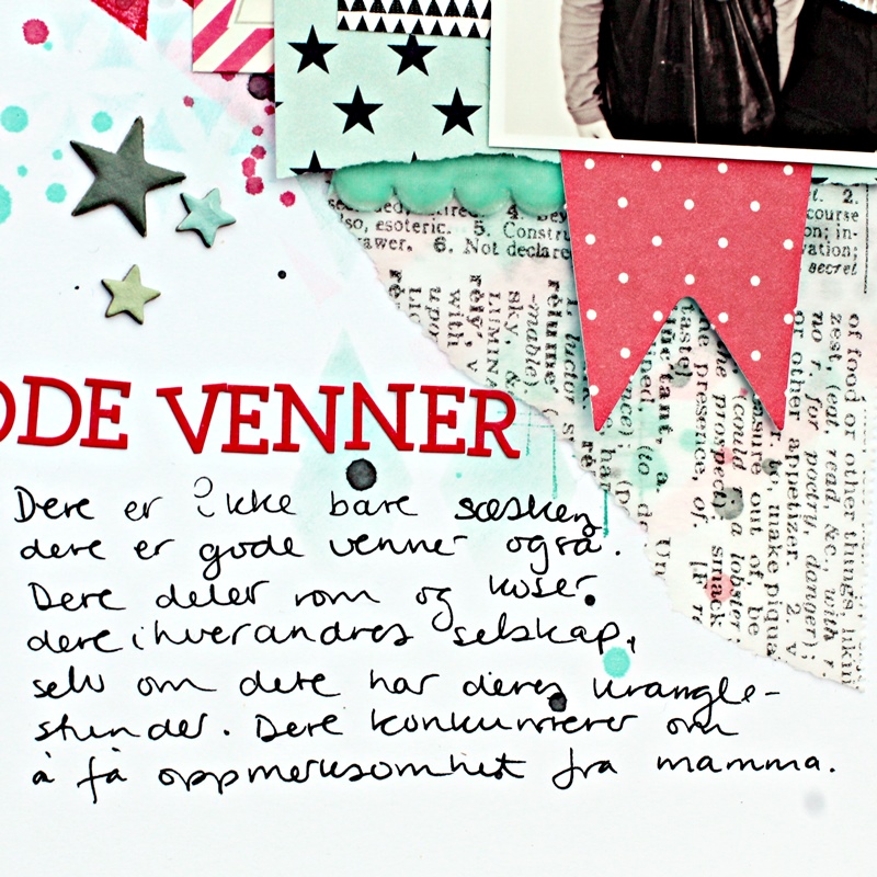 Christin aka Umenorskan scrapper: Gode venner