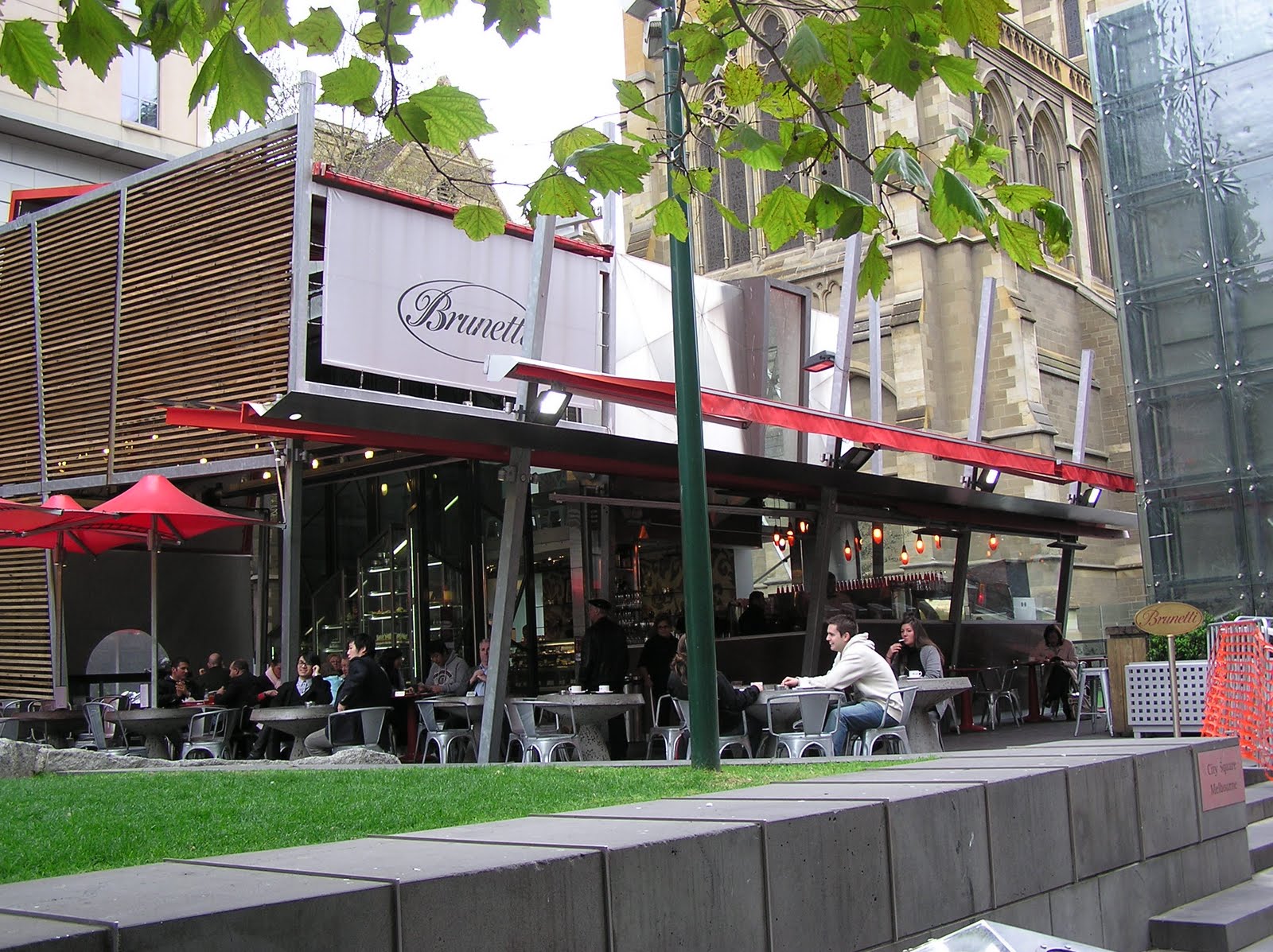 Silently Mine: Brunetti's, Swanston Street Melbourne ~ 2009
