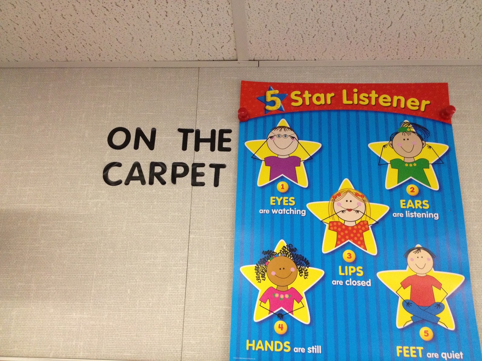 Kindergarten Corps: Back to School Basics: The Classroom Carpet
