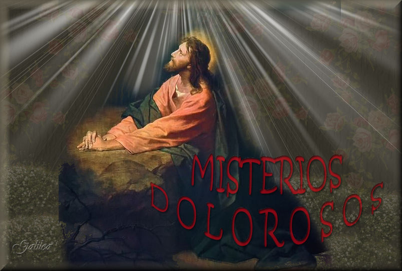 ® Colección de Gifs ®: IMÁGENES DEL SANTO ROSARIO, LOS MISTERIOS DOLOROSOS