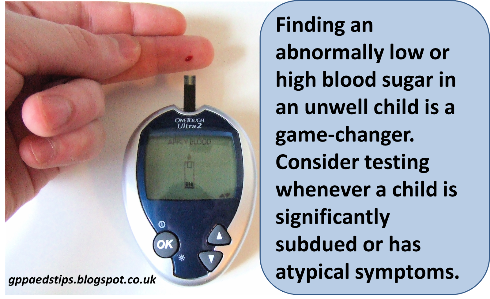 Paediatrics for Primary Care (and anyone else): A genuinely useful test ...