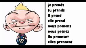 Le poisson jaune 2º ESO: Verbe "prendre", "comprendre" et "apprendre"