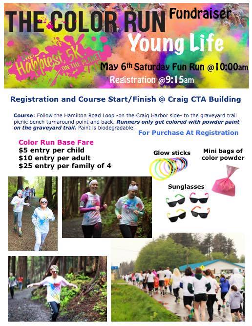 The Color Run Fundraiser May 6th, 2017 - P.O.W. Report
