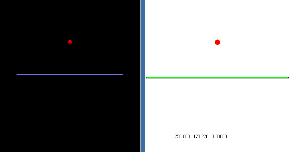 羽鼠昆糞投記公開メモ: wxpythonで自由落下をpyodeで実現