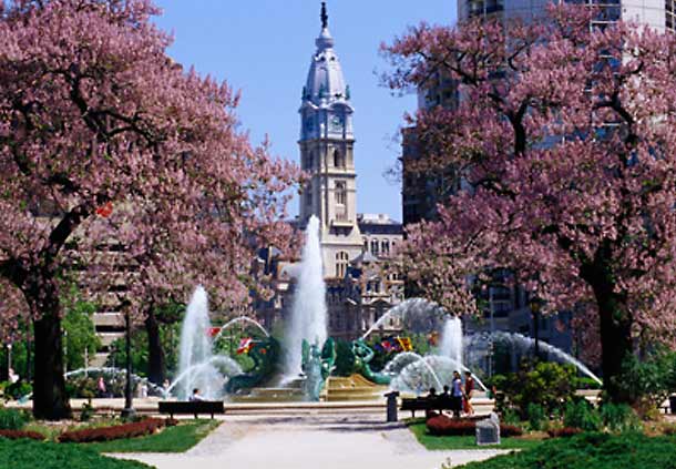T C C: Iconic Philly Photo - City Hall Courtyard North Archway Corridor ...