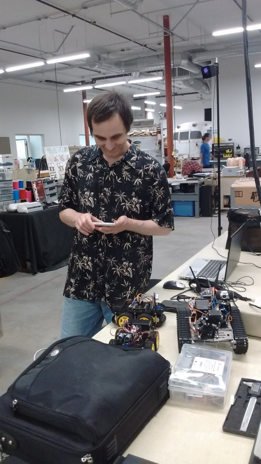 Mitov Software: Pictures and Videos from the HexLab Makerspace "Hangout and Games Night" last week