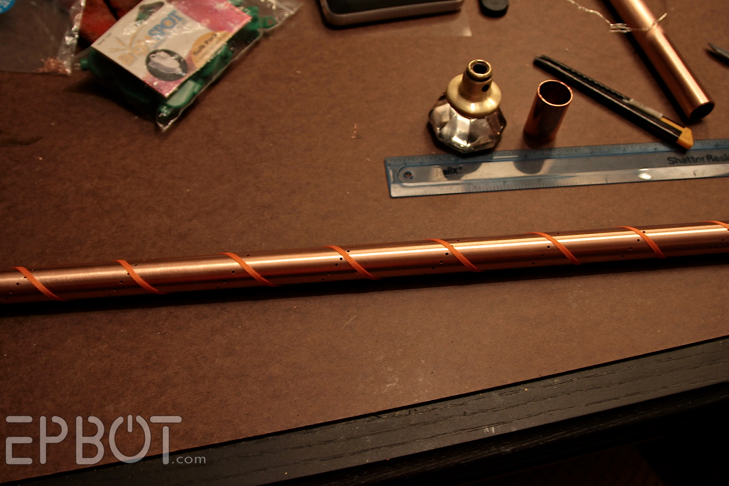 EPBOT: DIY Light-Up Copper Cane