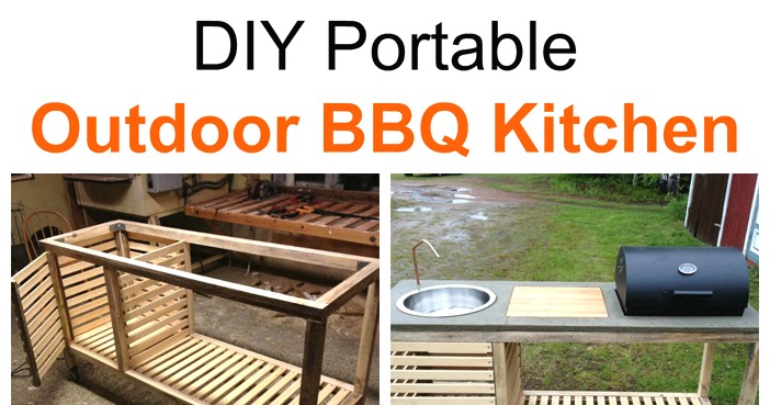DIY Portable Outdoor BBQ Kitchen | Handy & Homemade