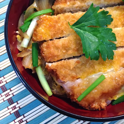 Wen's Delight: Katsudon (Pork Tonkatsu Rice Bowl)