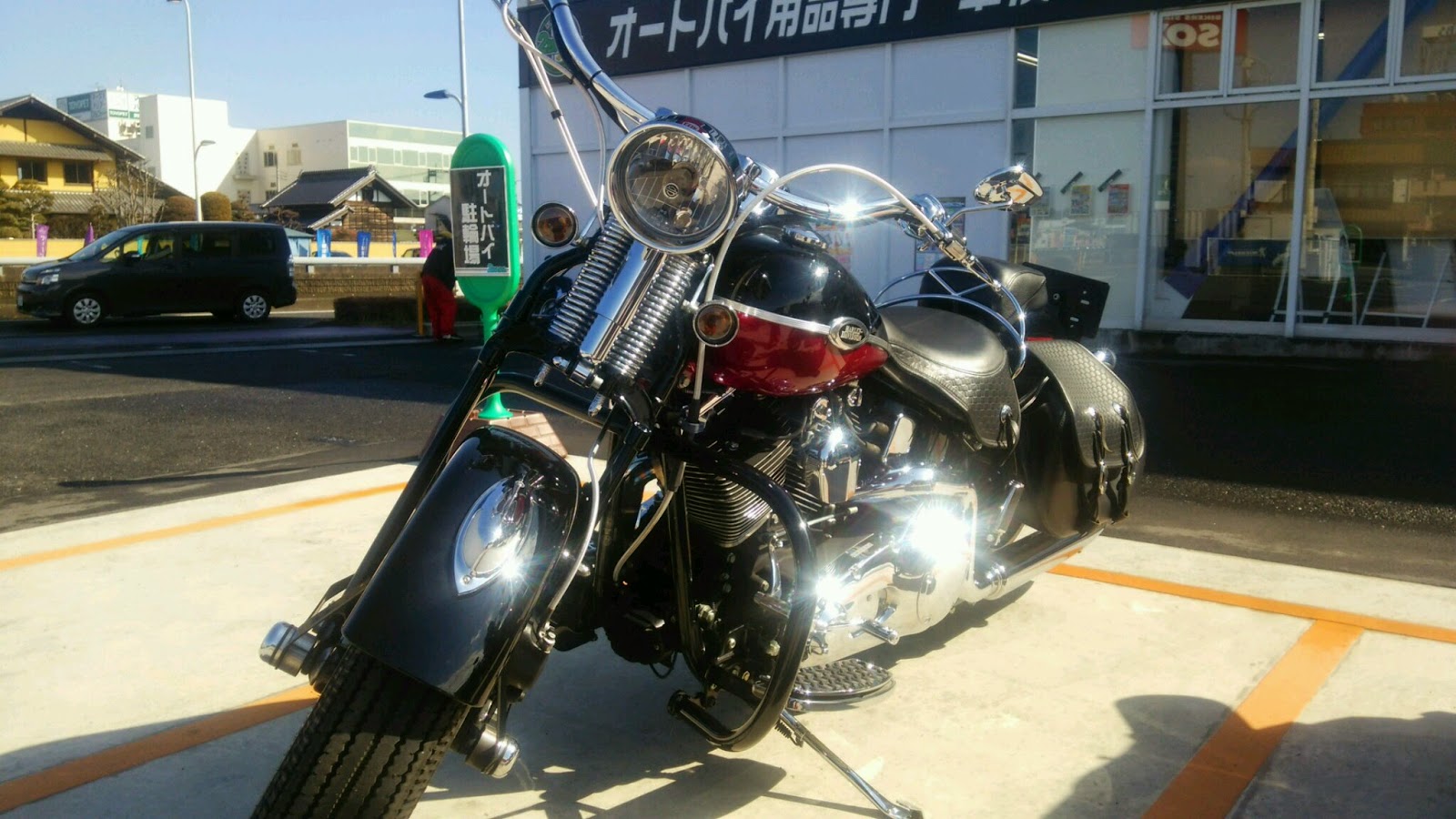 ソックス水戸店 スタッフブログ: ハーレーダビッドソン FLSTSC 入荷！！