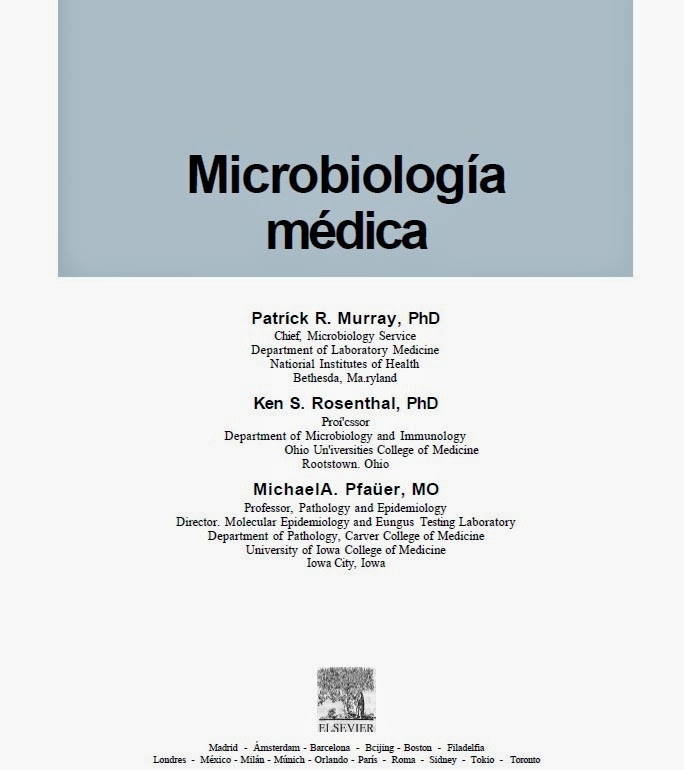 Microbiologia Medica Patrick R. Murray, Ken S. Rosenthal ~ TuLibrary