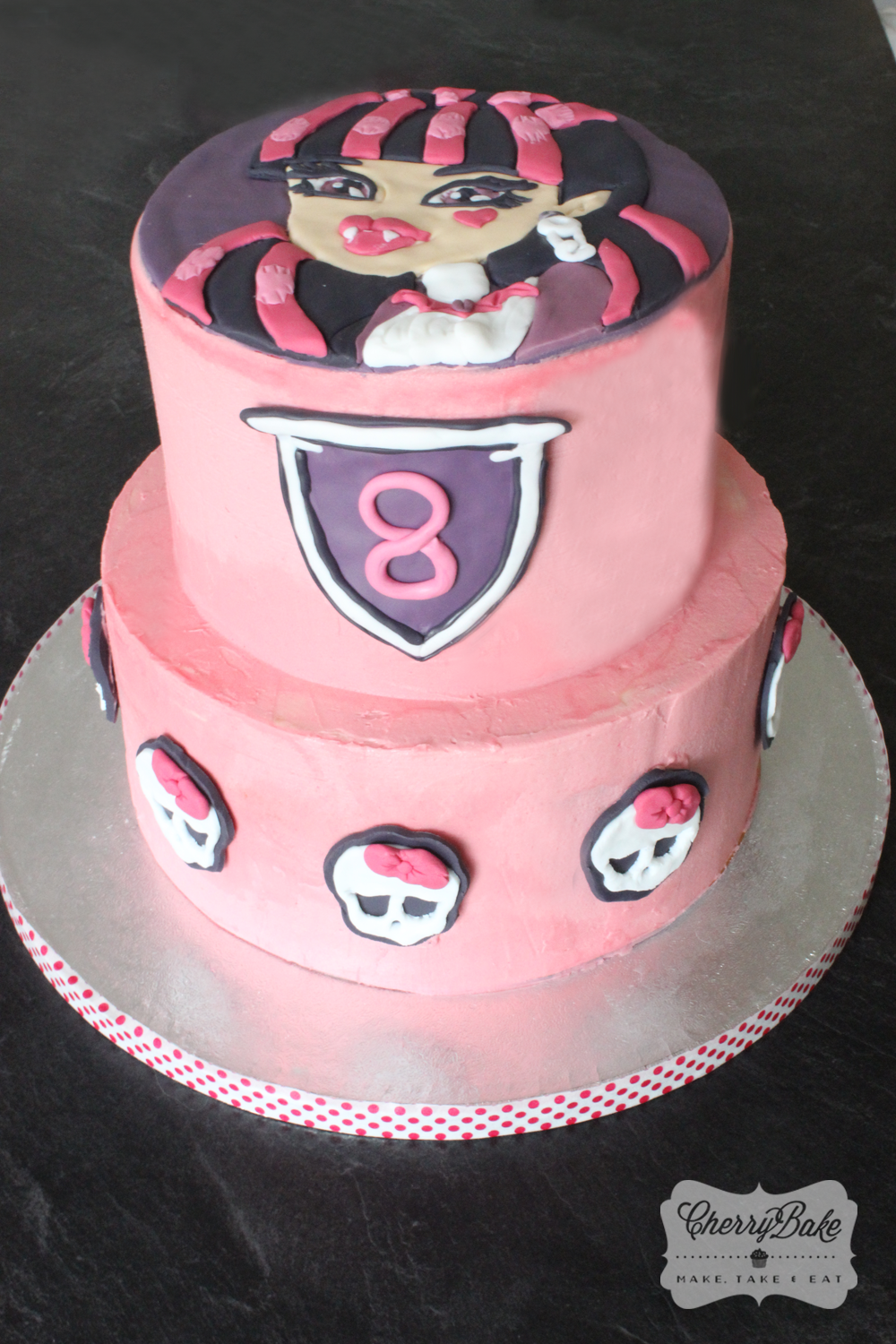 CherryBake: Tarta Monster High! / Monster High Cake!