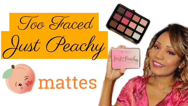 Enamel Girl: Too Faced Just Peachy Mattes Palette I Swatches and Review