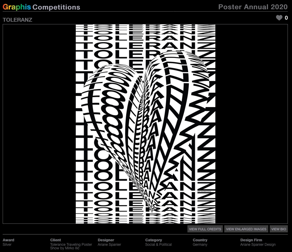 Graphis Poster Annual 2020 Awards