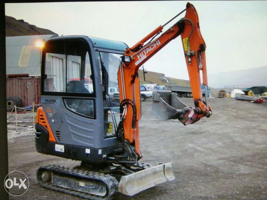 RAFIQ BROTHERS : Hitachi ZX18 Mini Chain Excavator for Sale in Karachi ...