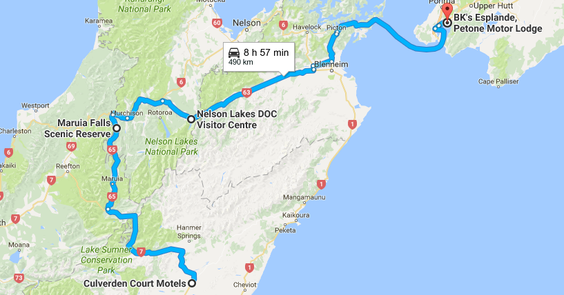 Dennis Dixon is heading West!: New Zealand 2017 - Day 8: Maruia Falls ...