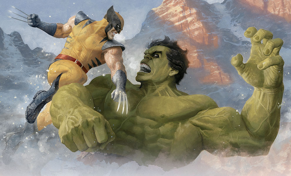SideShow Hulk vs Wolverine Maquette Teaser and Art Print! | Toy RE:action
