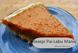 Resepi Pai Labu Manis | Koleksi Resepi Online