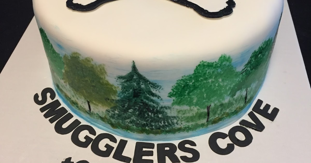 Smuggler's Cover Birthday Cake for Skip
