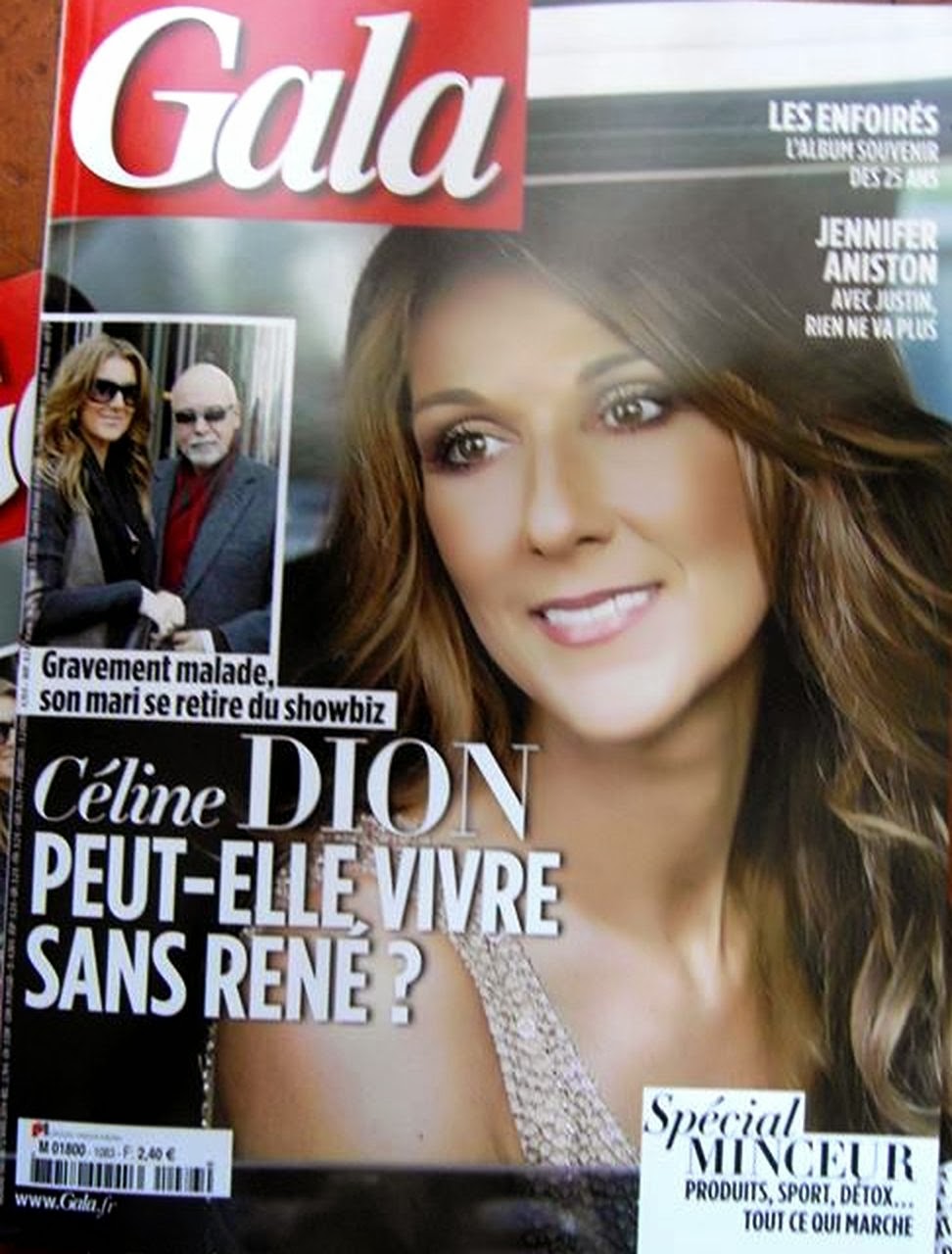 The Power Of Love - Celine Dion: Celine Dion in New Gala Magazine fr ...