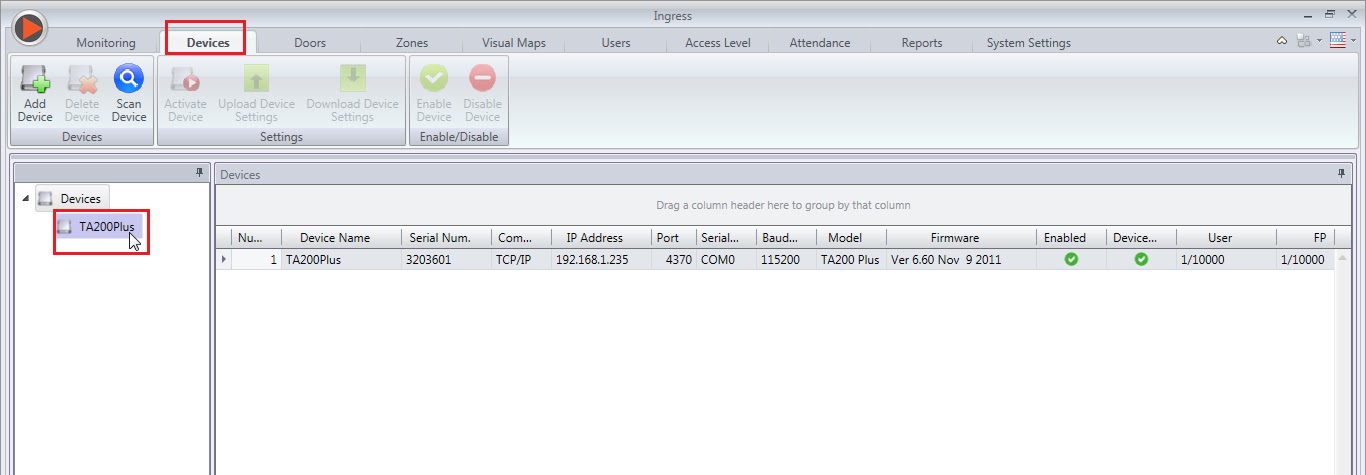 Clearing Terminal Administrator Privilege from Ingress | FingerTec ...
