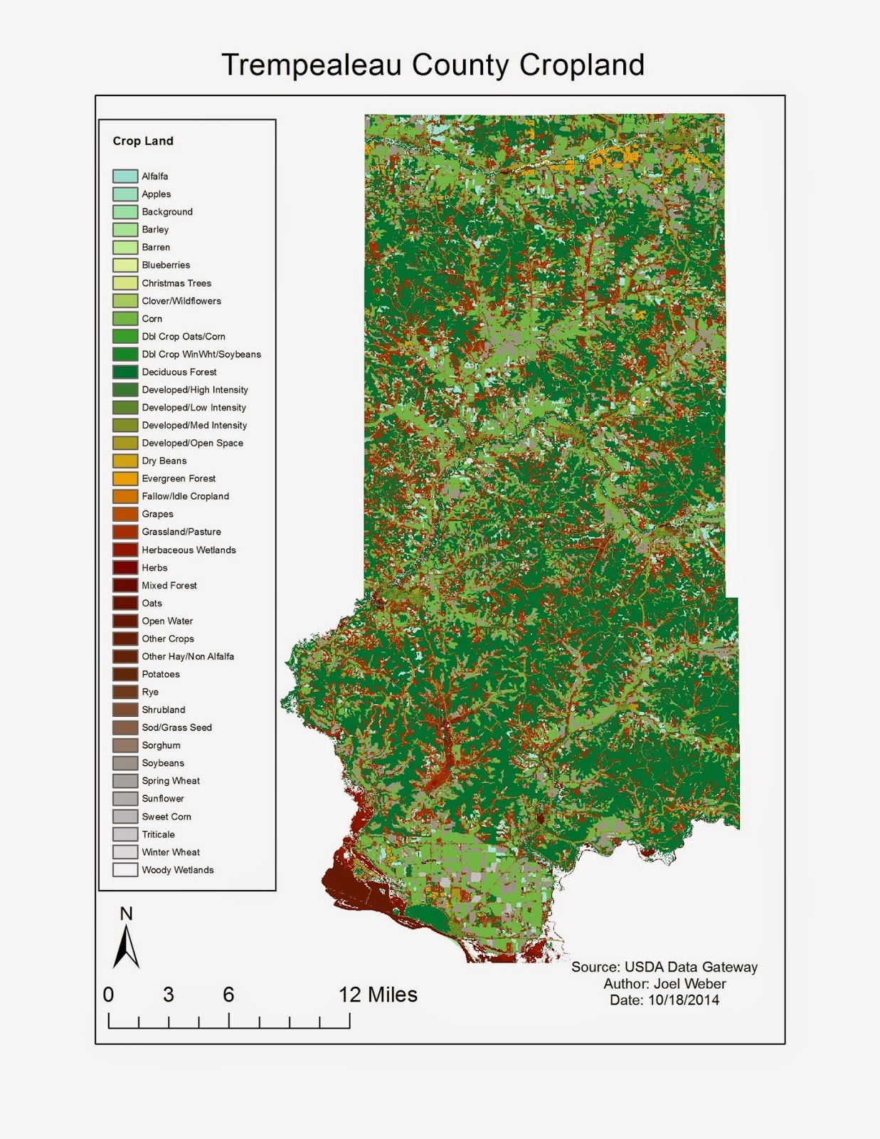GIS II: Frac Sand Mining in Western WI: Exercise 5: Data Downloading ...