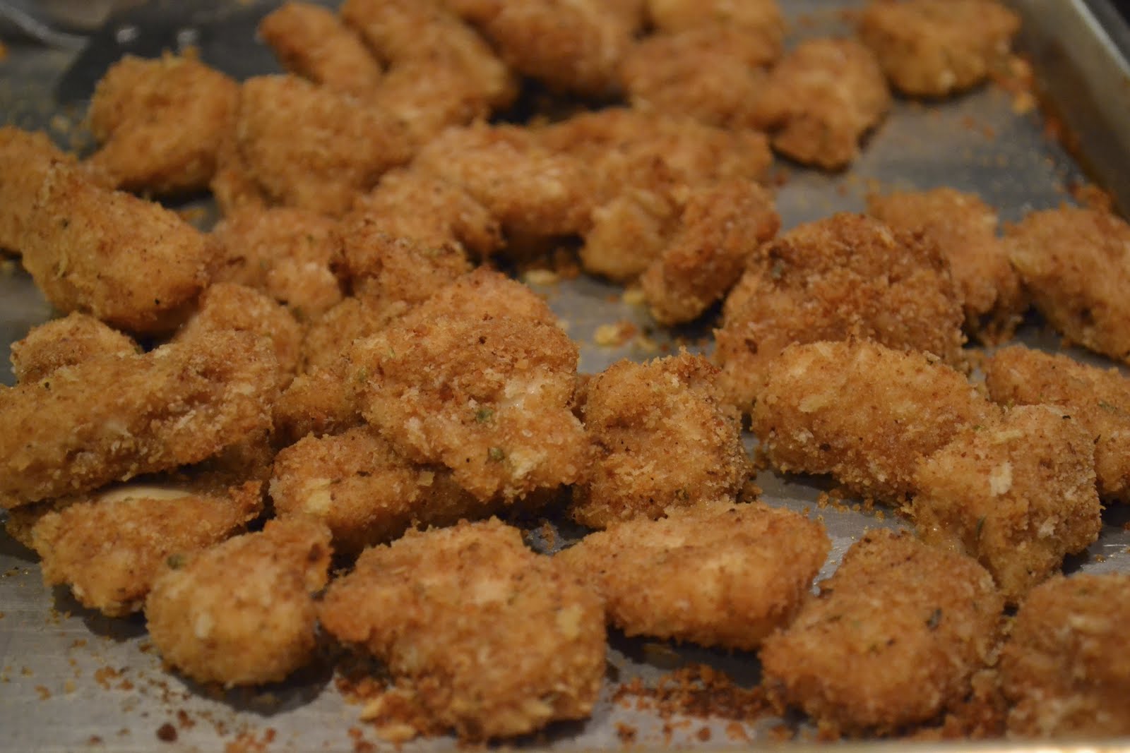 Point Less Meals Healthy Baked Chicken Nuggets