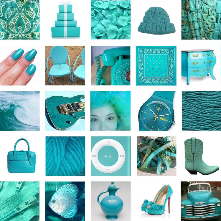Diane Carnevale: The color turquoise!