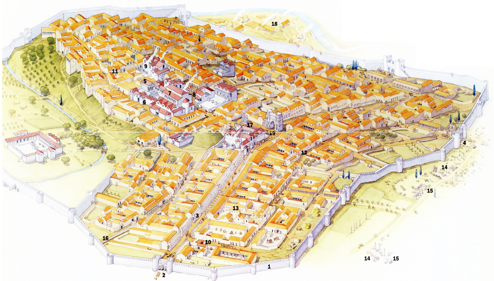EGIPTO A ROMA: Volubilis, los mejores mosaicos romanos en África ...
