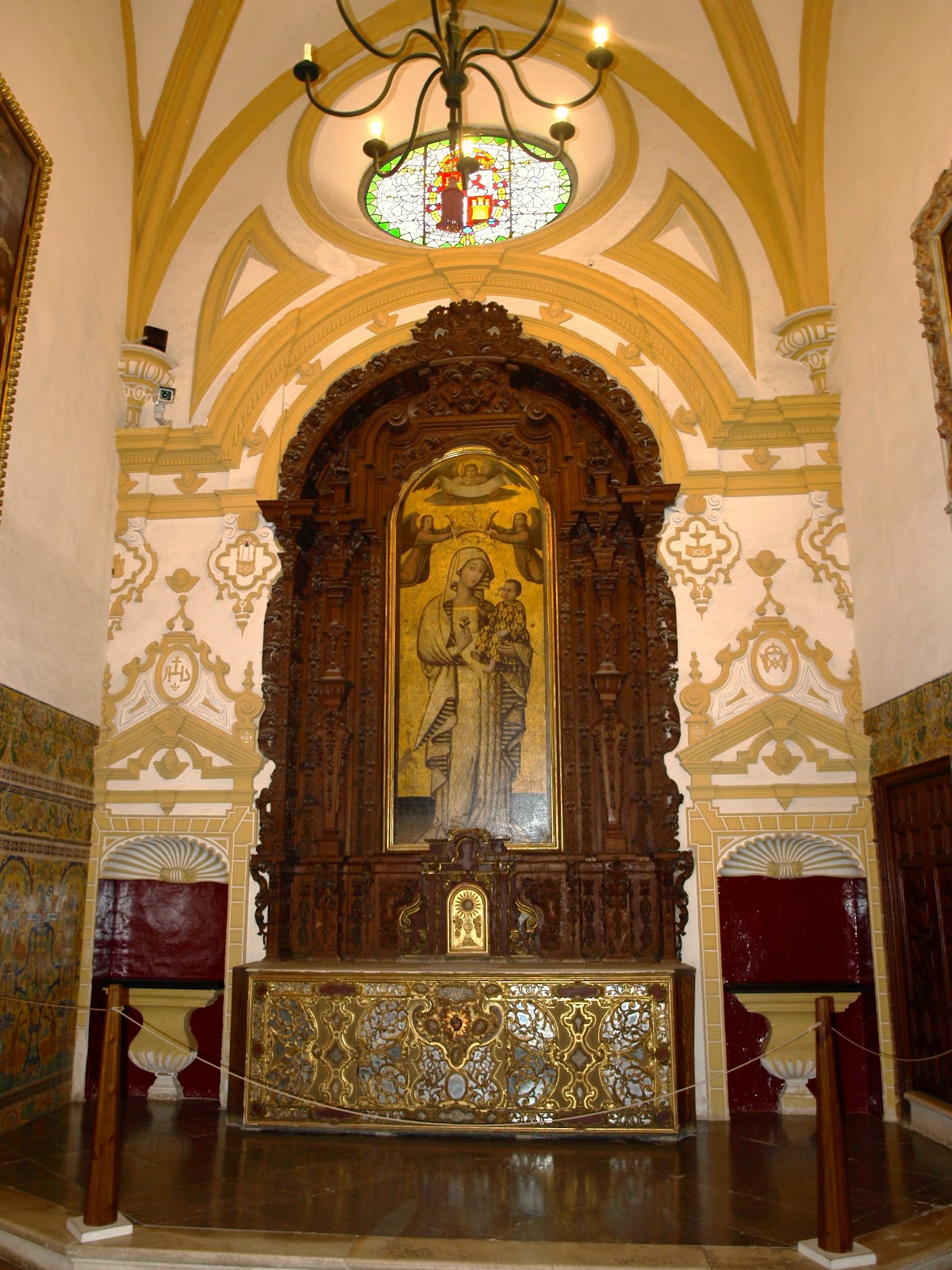 Sevilla Daily Photo: Alcázar (42): La Capilla del Palacio Gótico.