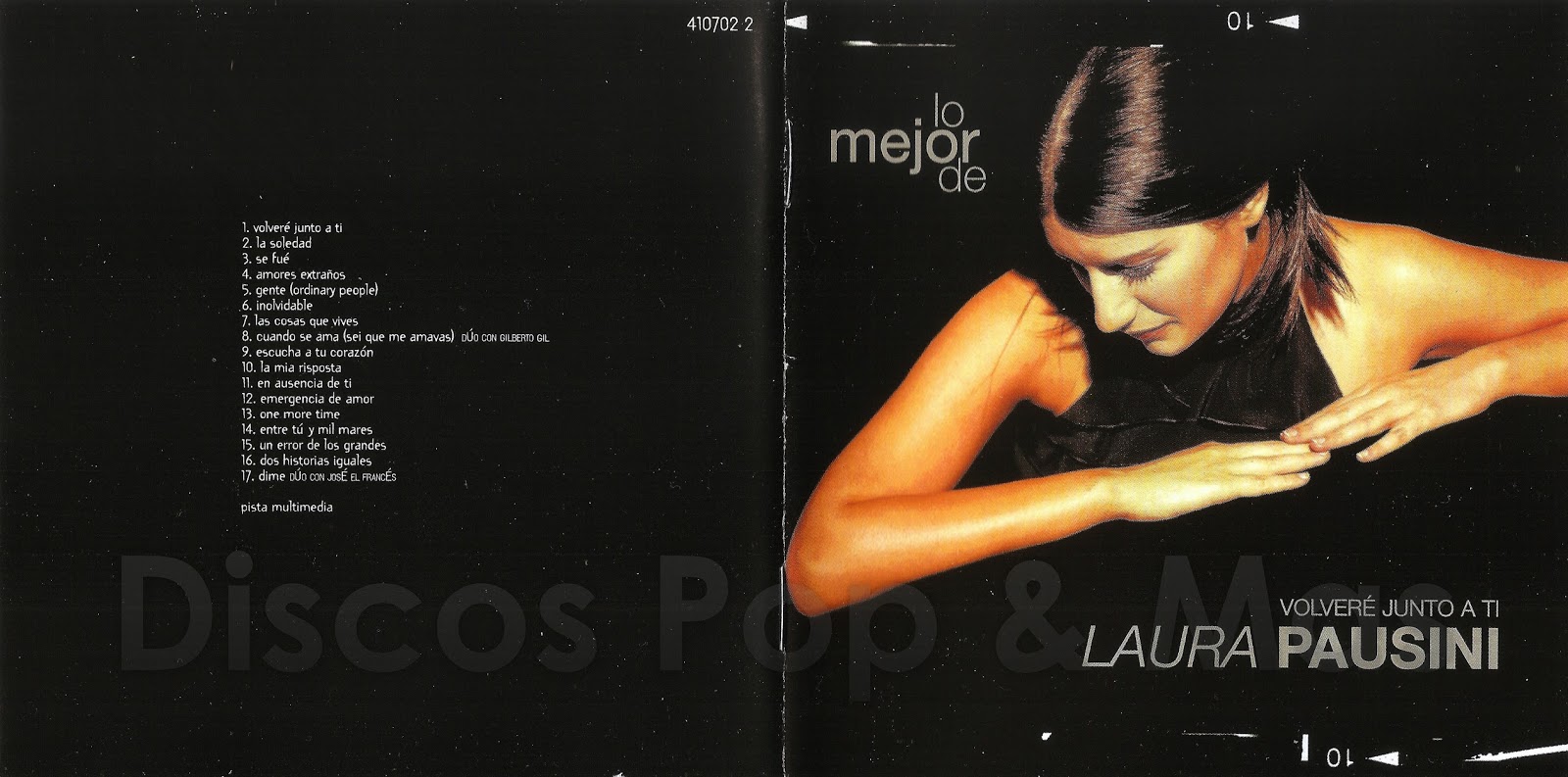 Discos Pop And Mas Laura Pausini Lo Mejor De Laura Pausini Volveré