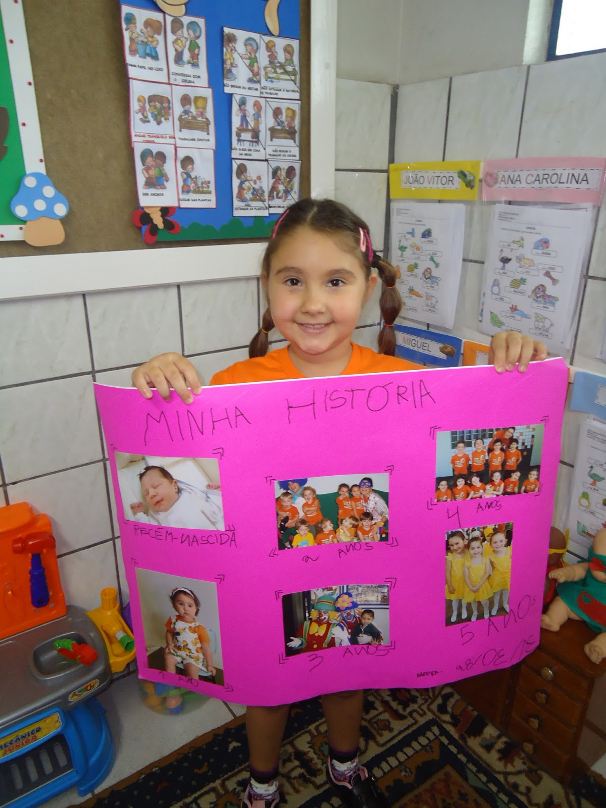 Educação Infantil IV: Linha do Tempo