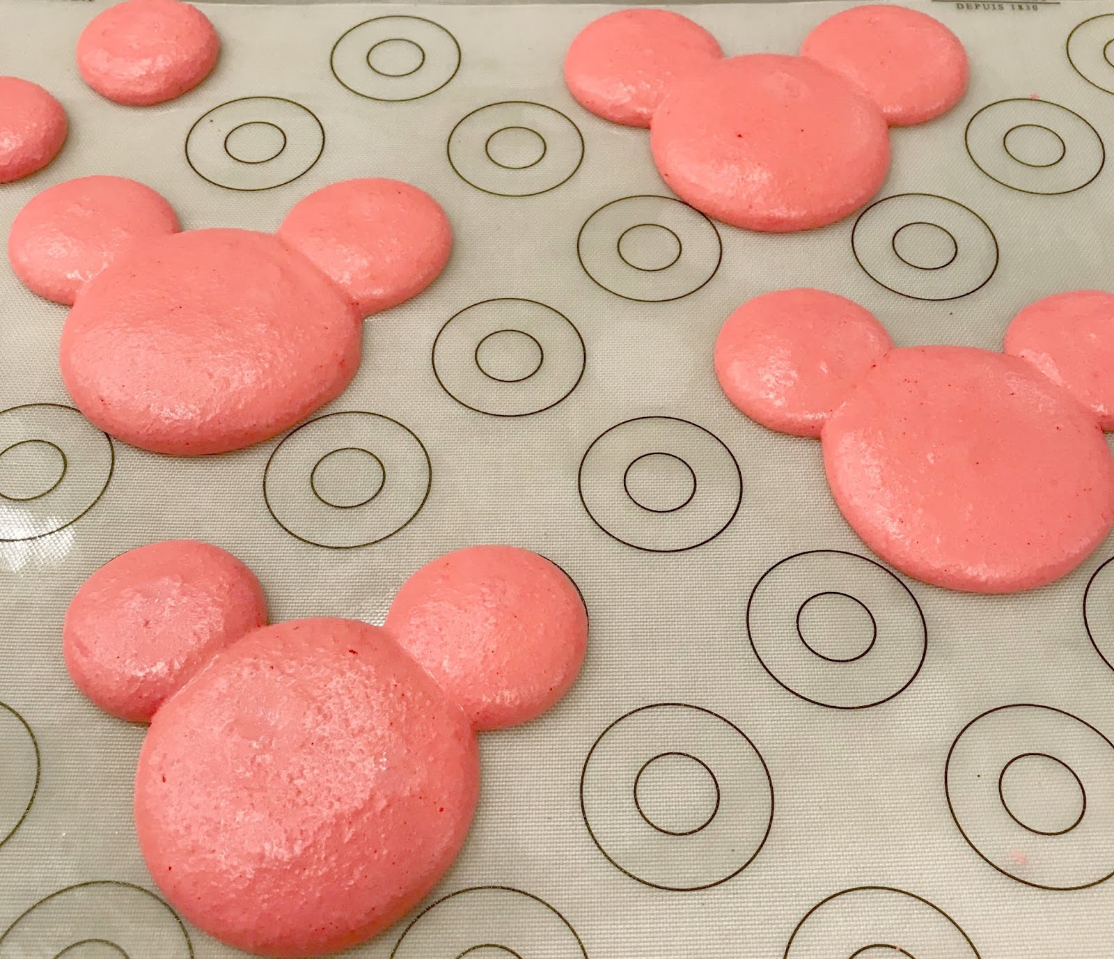 Mickey and Minnie Macarons, A Trip to So Cal - Purple Chocolat Home