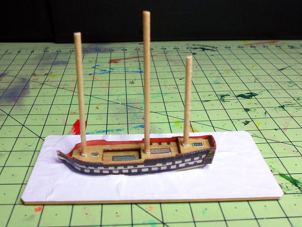 War Artisan's Paper ships