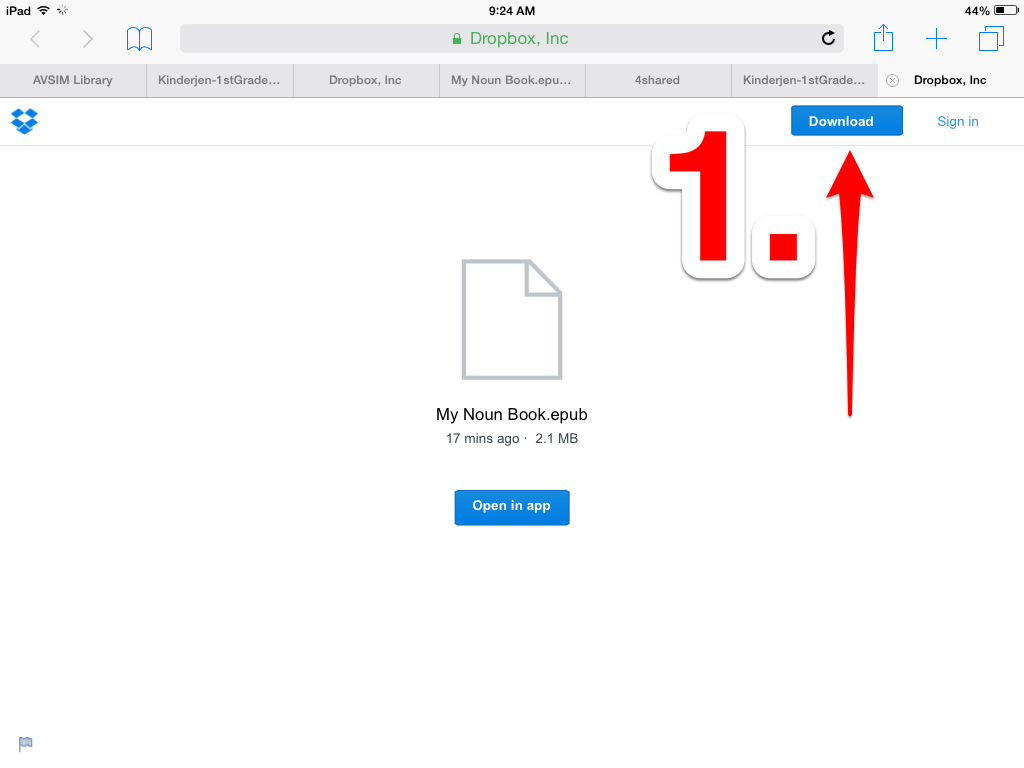KinderJenni: Book Creator template-MY NOUN BOOK