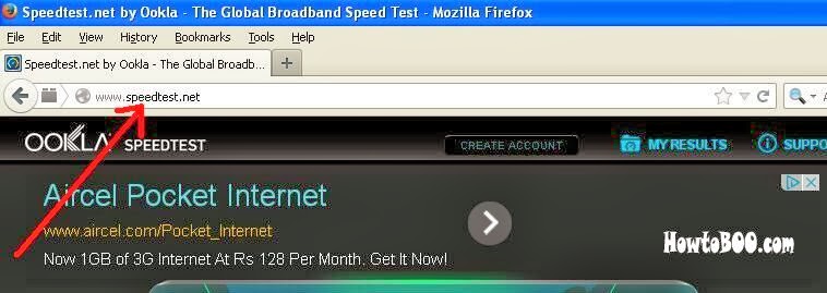 How to know your internet connection speed | Step by step tutorials ...