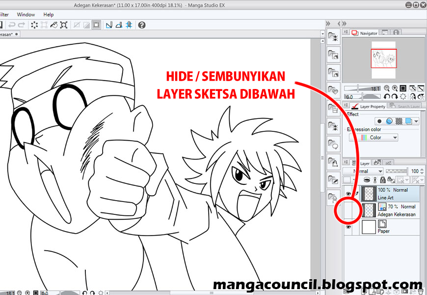 Manga Studio Line Art Tutorial | Manga Council